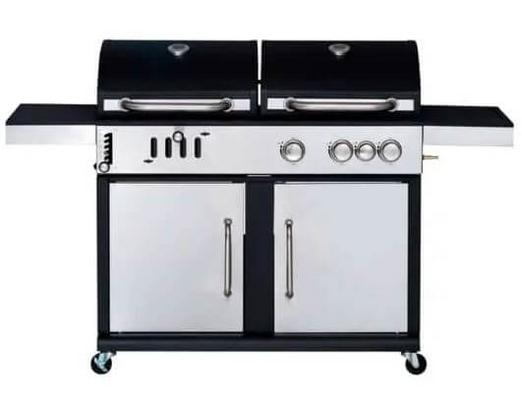 Kaasu- / hiiligrilli Combo 3+1, Mustang - 629,00 EUR 💙