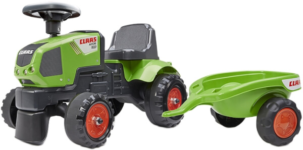 Potkutraktori ja kärry Claas Axos 310, Falk Toys - 73,90 EUR 💙