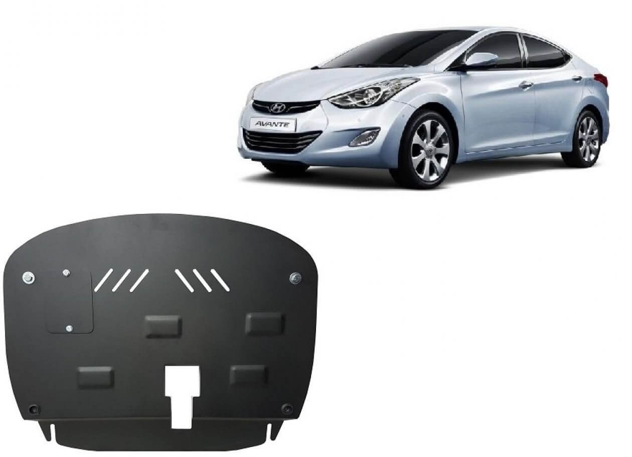 Pohjapanssari moottorille Hyundai Elantra 2 (2011-2016), terästä - 159,00 EUR 💙