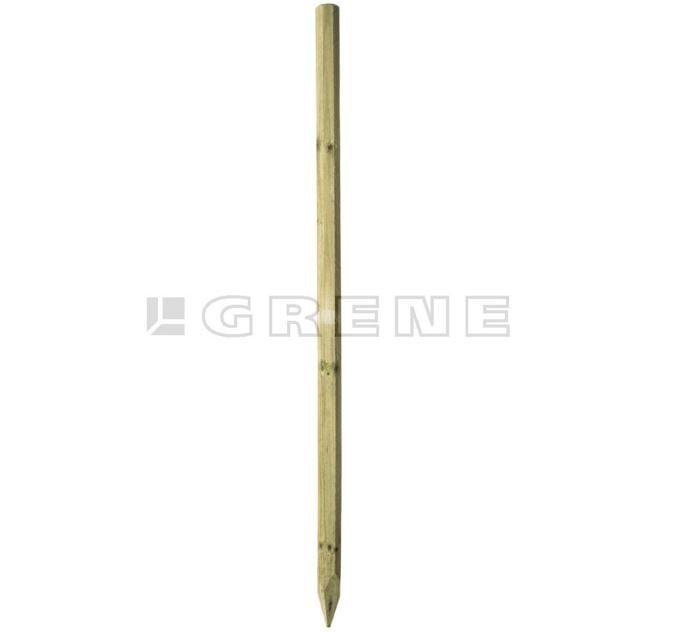 Painekyllästetty aitatolppa 120 x 2500 mm, Octowood - 6376149,50 EUR 💙