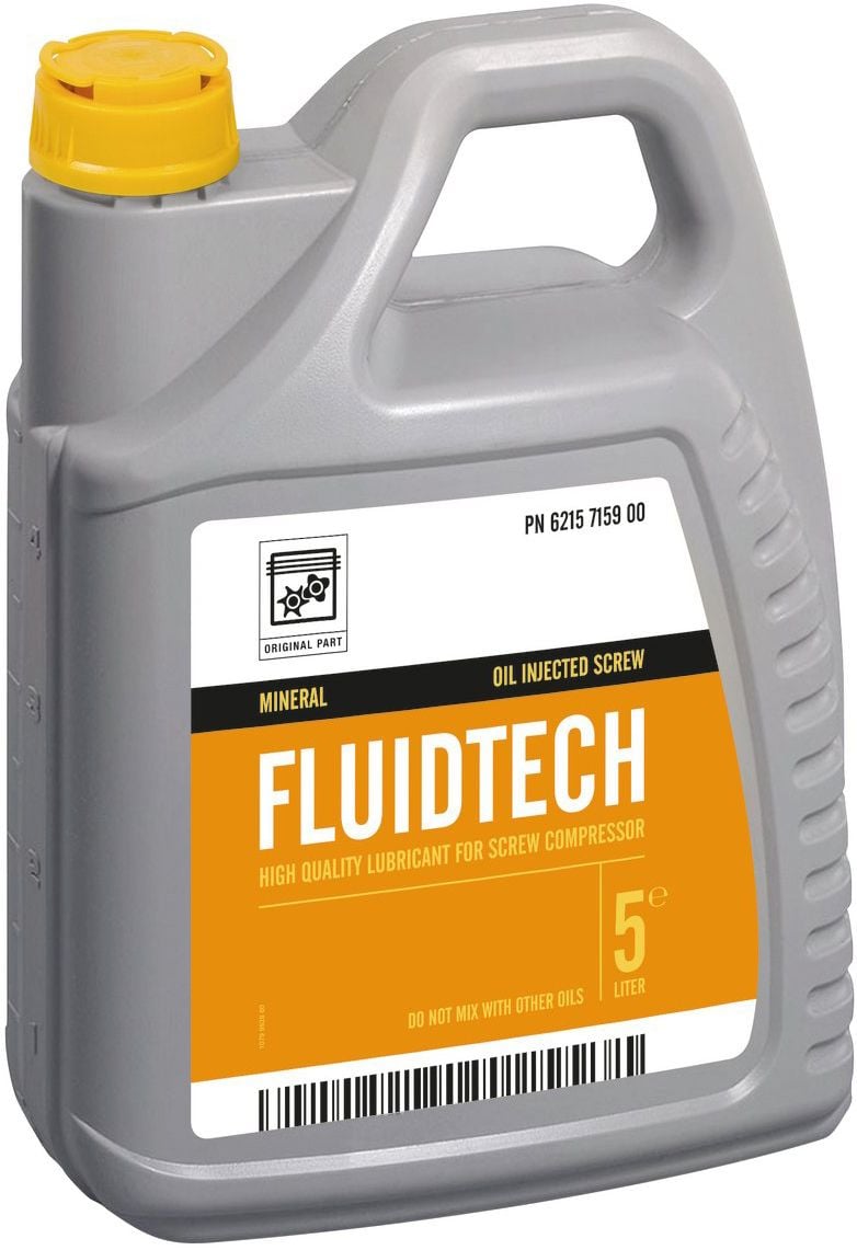 Kompressoriöljy 5 l, Fluidtech alennuksella! - 99,90 EUR 💙