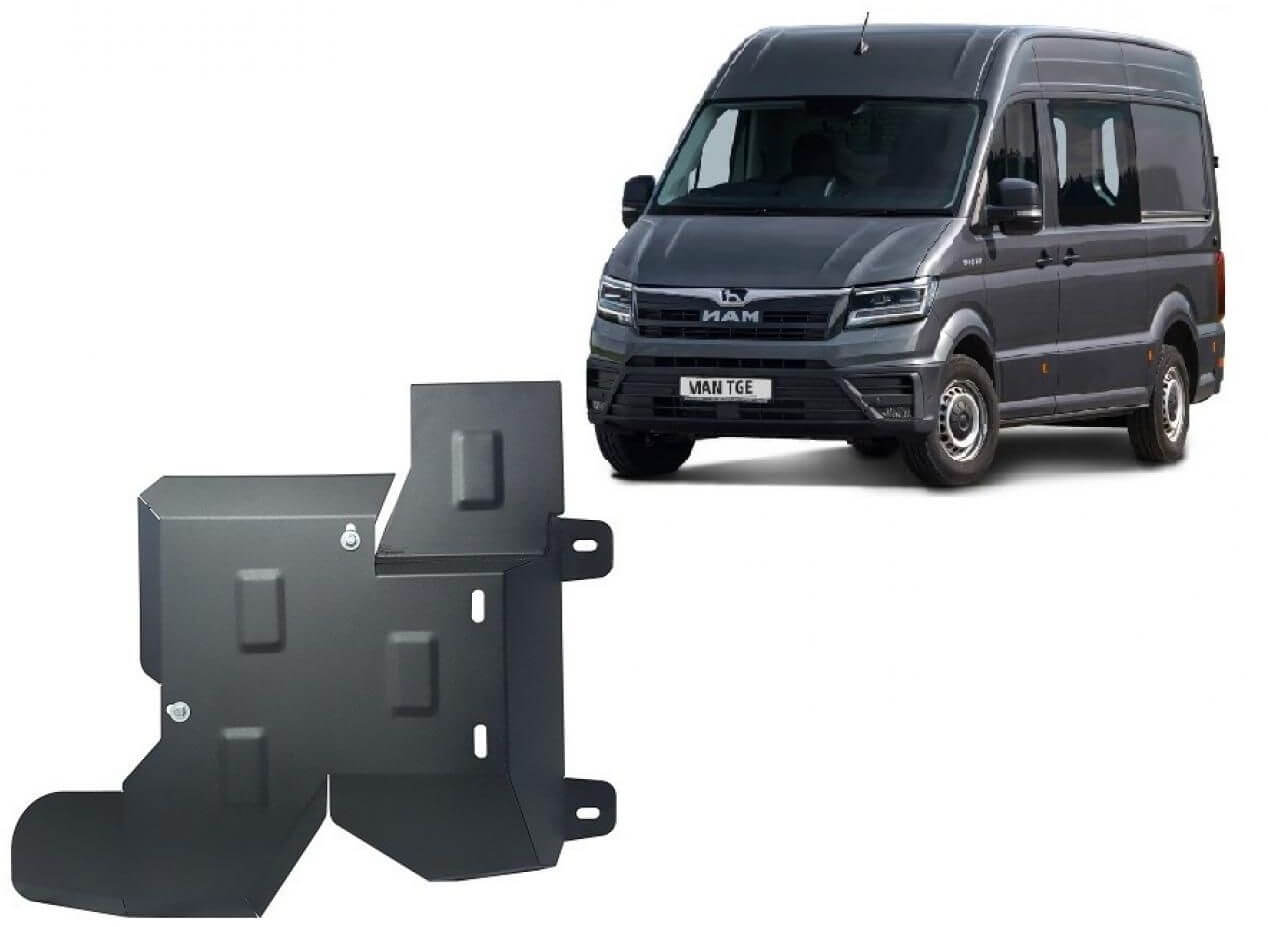 Pohjapanssari AdBlue tankille Man TGE (2017-2020), terästä - 209,00 EUR 💙