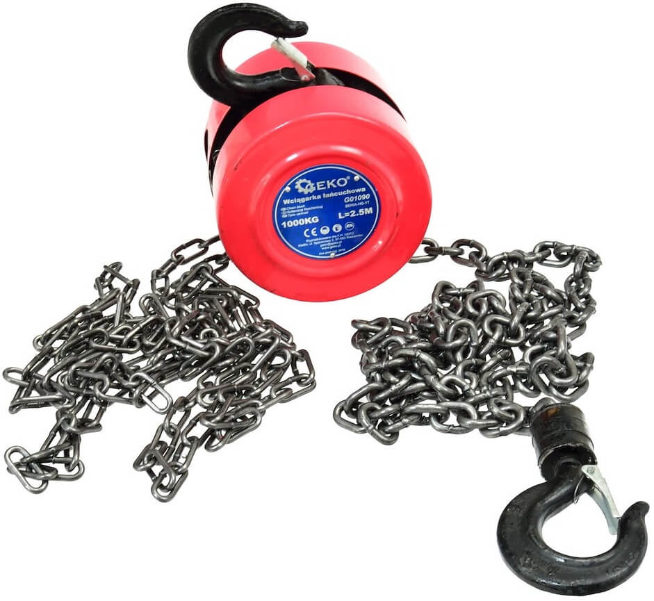 Ketjutalja 1000 kg - 2,5 m, Geko alennuksella! - 49,90 EUR 💙